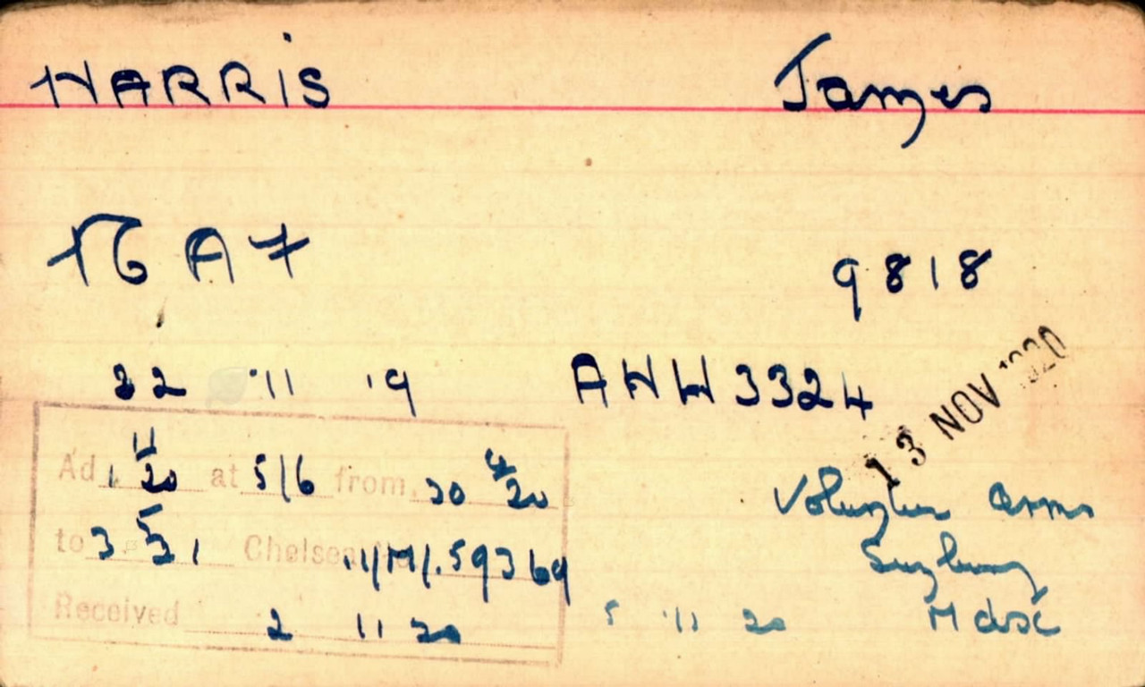 Harris, James (9818) Pension — Postimages