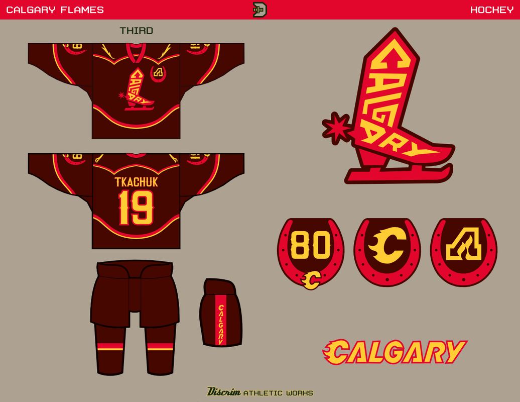 Calgary Flames-unused C revisited - Concepts - Chris Creamer's Sports ...