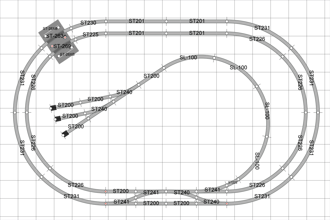 Double oval Layout advise
