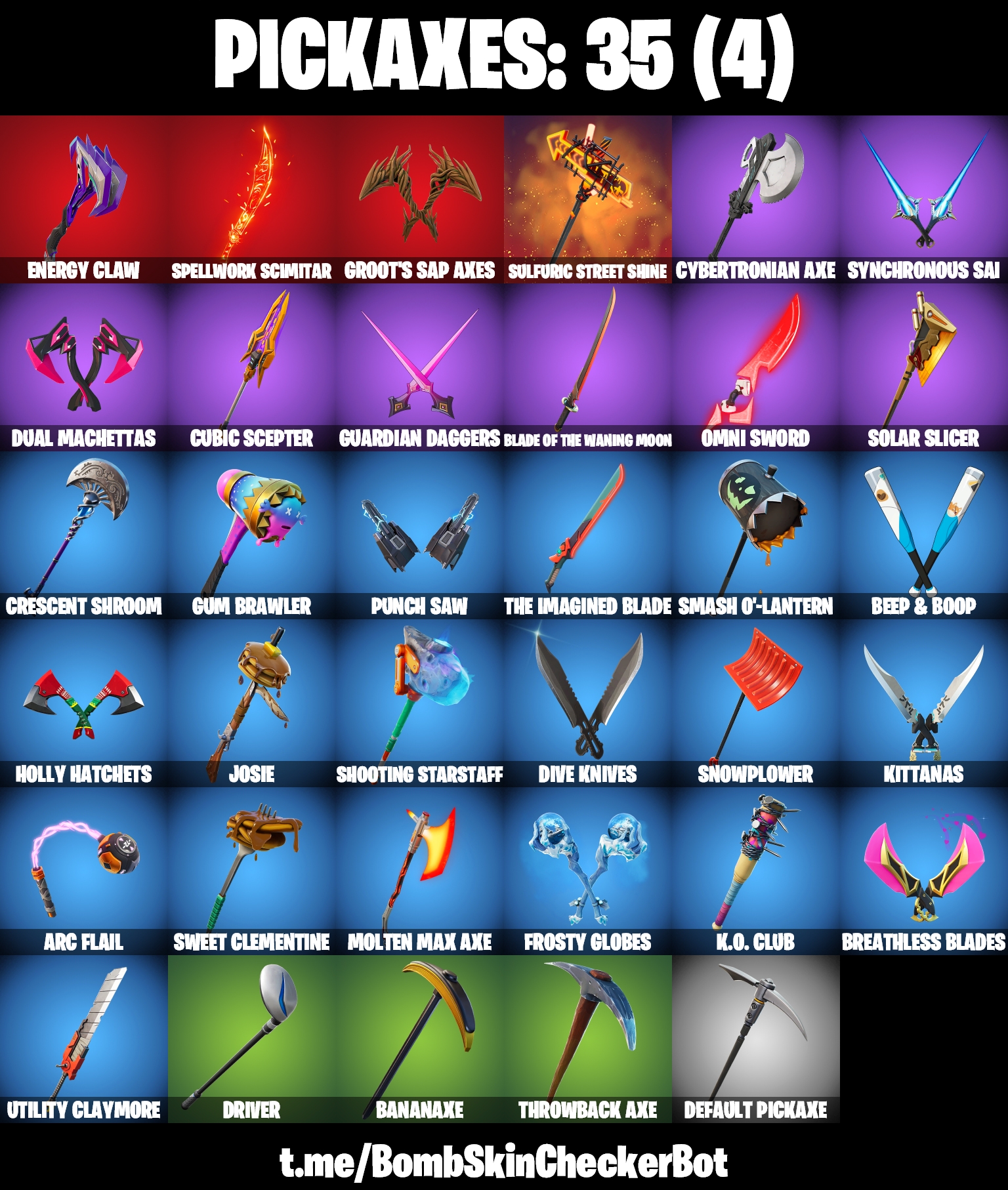 Pickaxes — Postimages