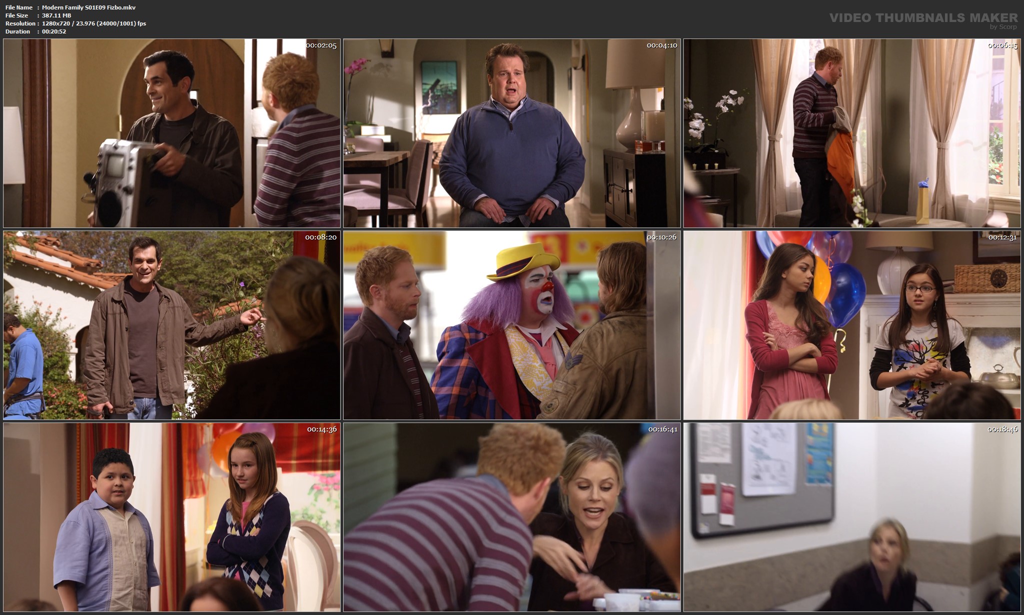 Modern Family S01 E09 Fizbo mkv — Postimages