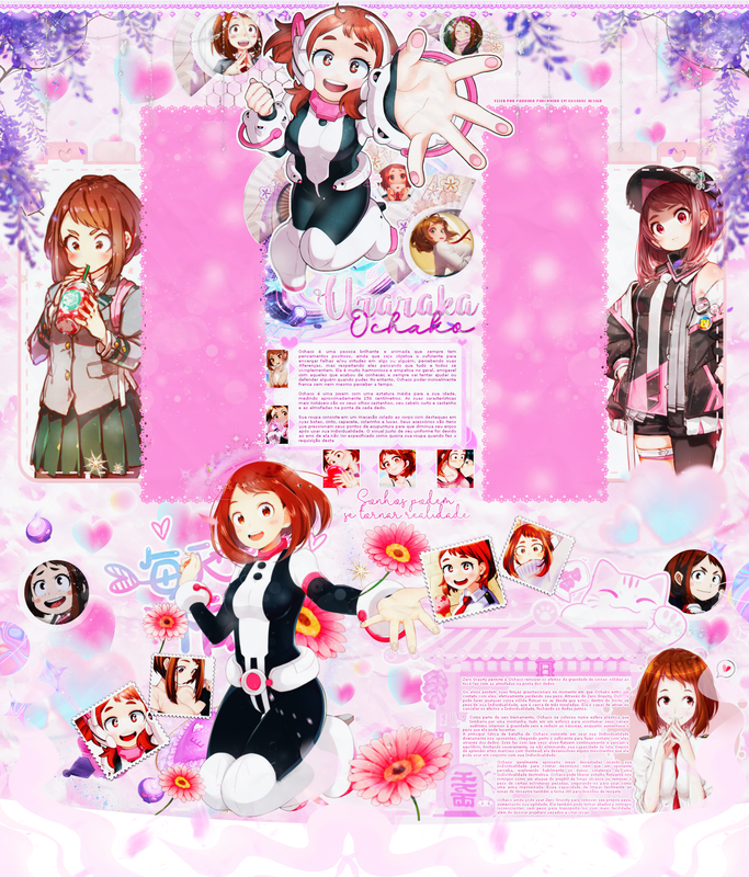 Ochako Uraraka by Odorare Design — Postimages