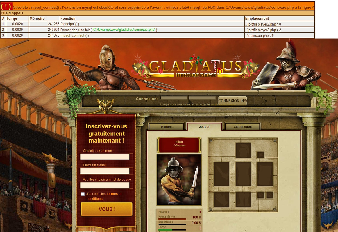 Gladiatus PvP server ENGLISH | RaGEZONE - MMO Development Forums