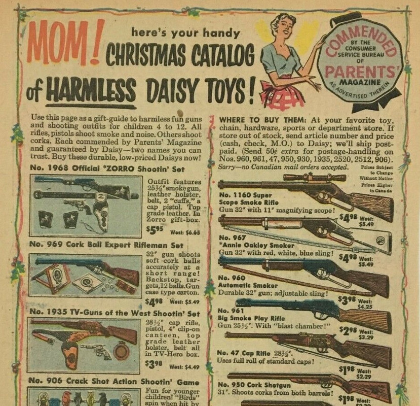Model 1160 Pop gun info - DaisyTalk - Page 1