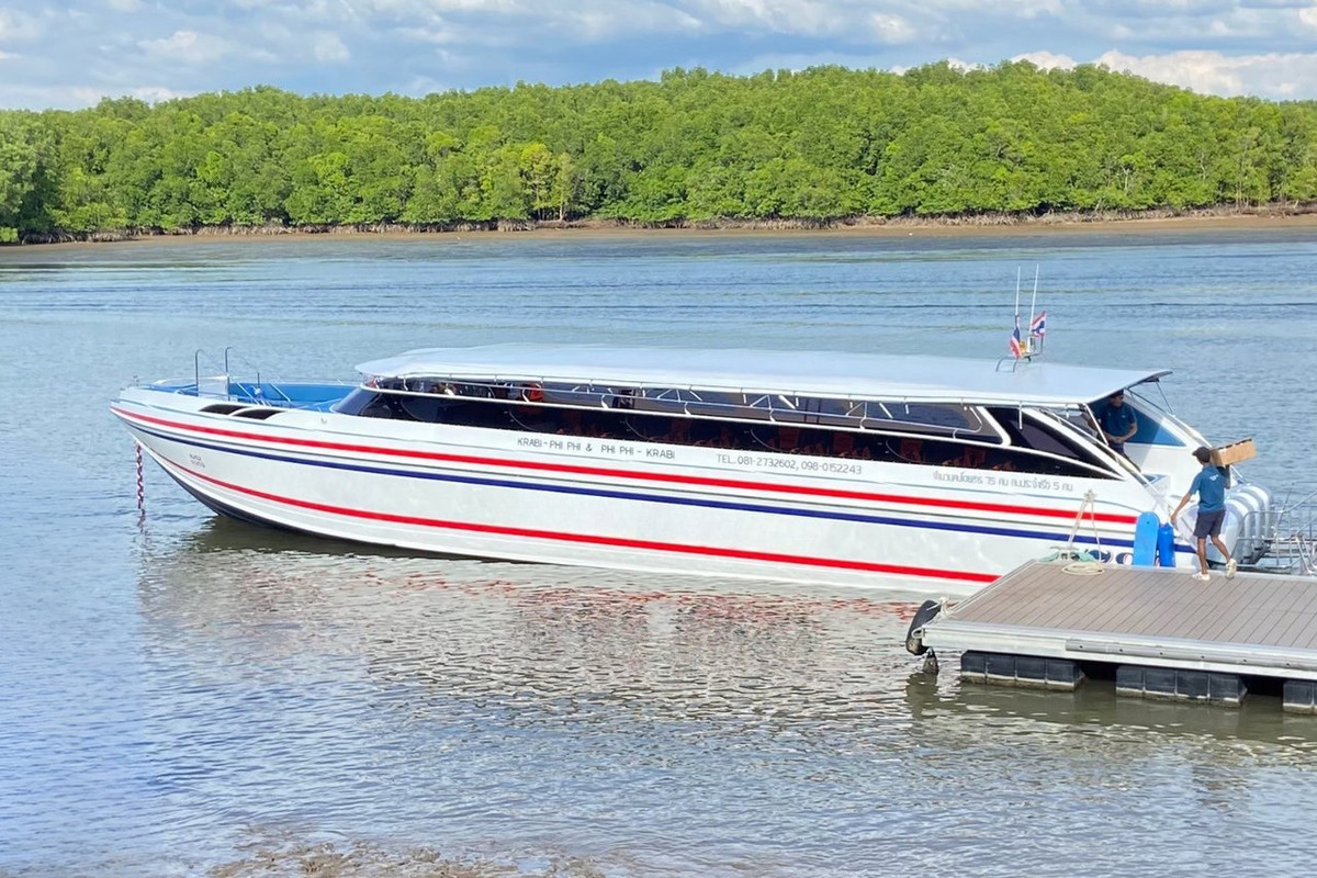 Speed boat transfer ticket from Krabi