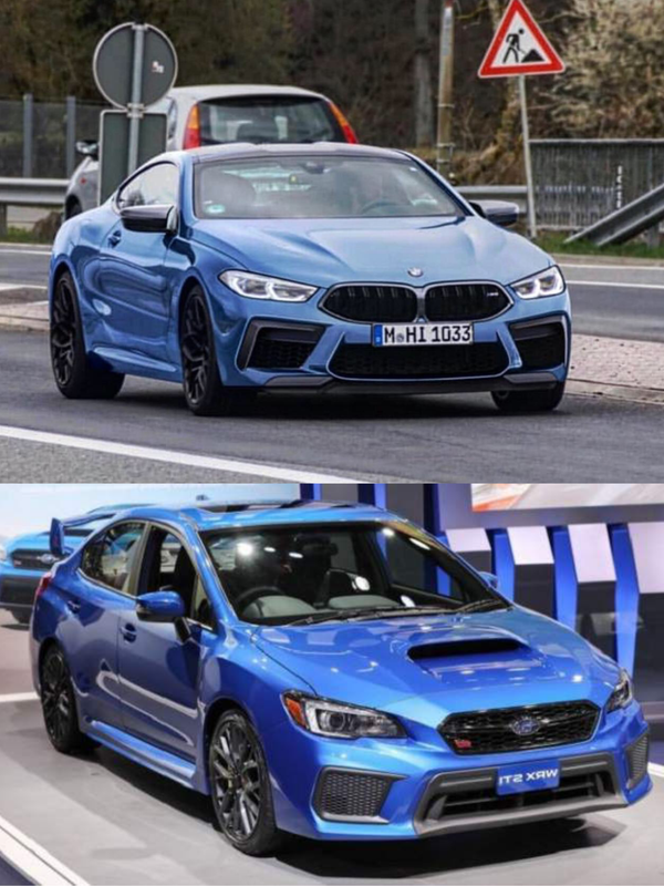 The M8 unmasked. Just look at that stance! : BMW
