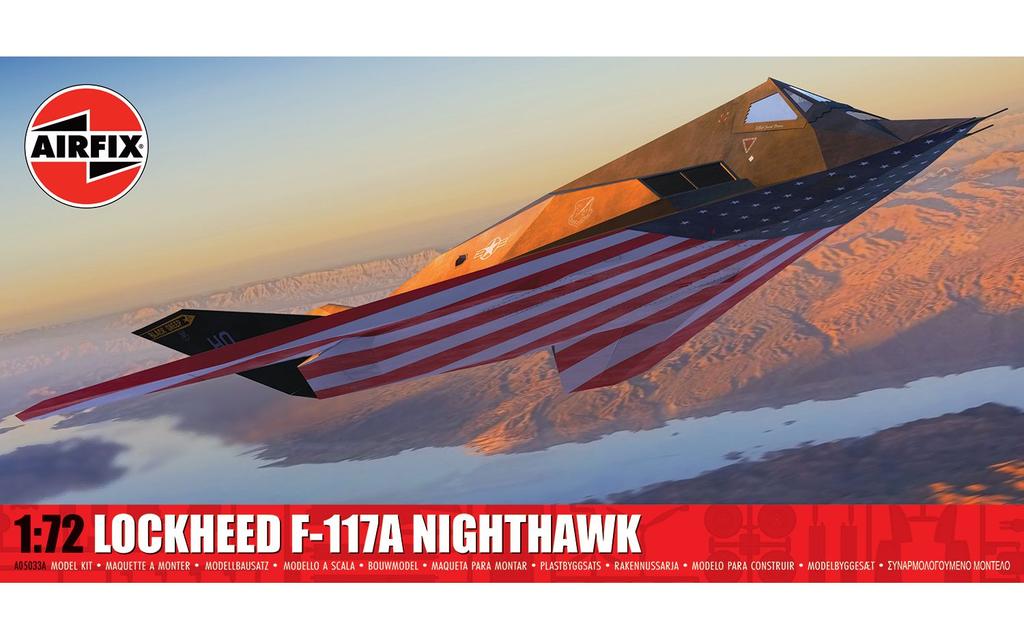 1/72 - Lockheed Martin F-117A Nighthawk by Airfix - box art - release ...
