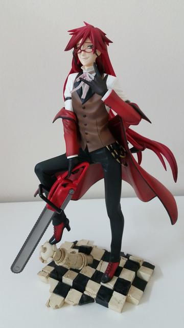 REVIEW: Kuroshitsuji ARTFX J Grell Sutcliff figure — MyFigureCollection.net