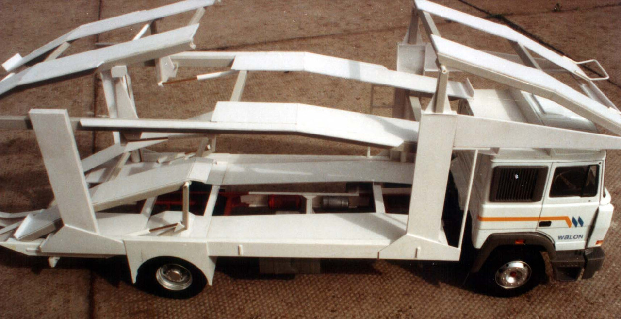 1/24th Car Transporter Built in the late 1980's - Work In Progress ...