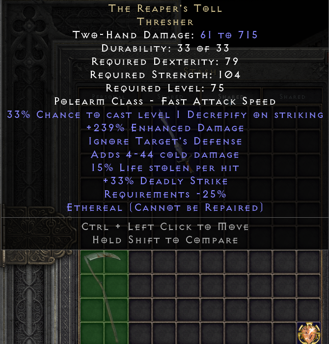 Eth Reapers Toll 239 Ed 15 Ll - Topic - d2jsp