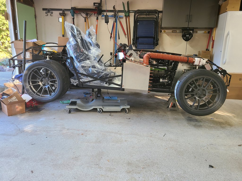 FFR LS 3 headers in a roadster