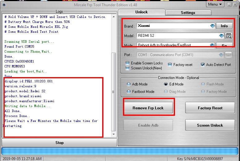 Miracle FRP Tool Success Reports - Page 37 - GSM-Forum