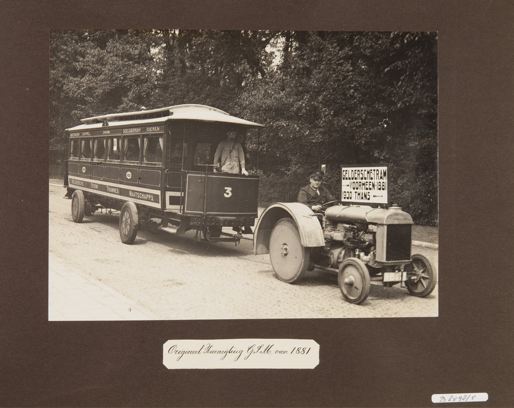 tramrijtuig3uit1881in1930 Arnhem — Postimages
