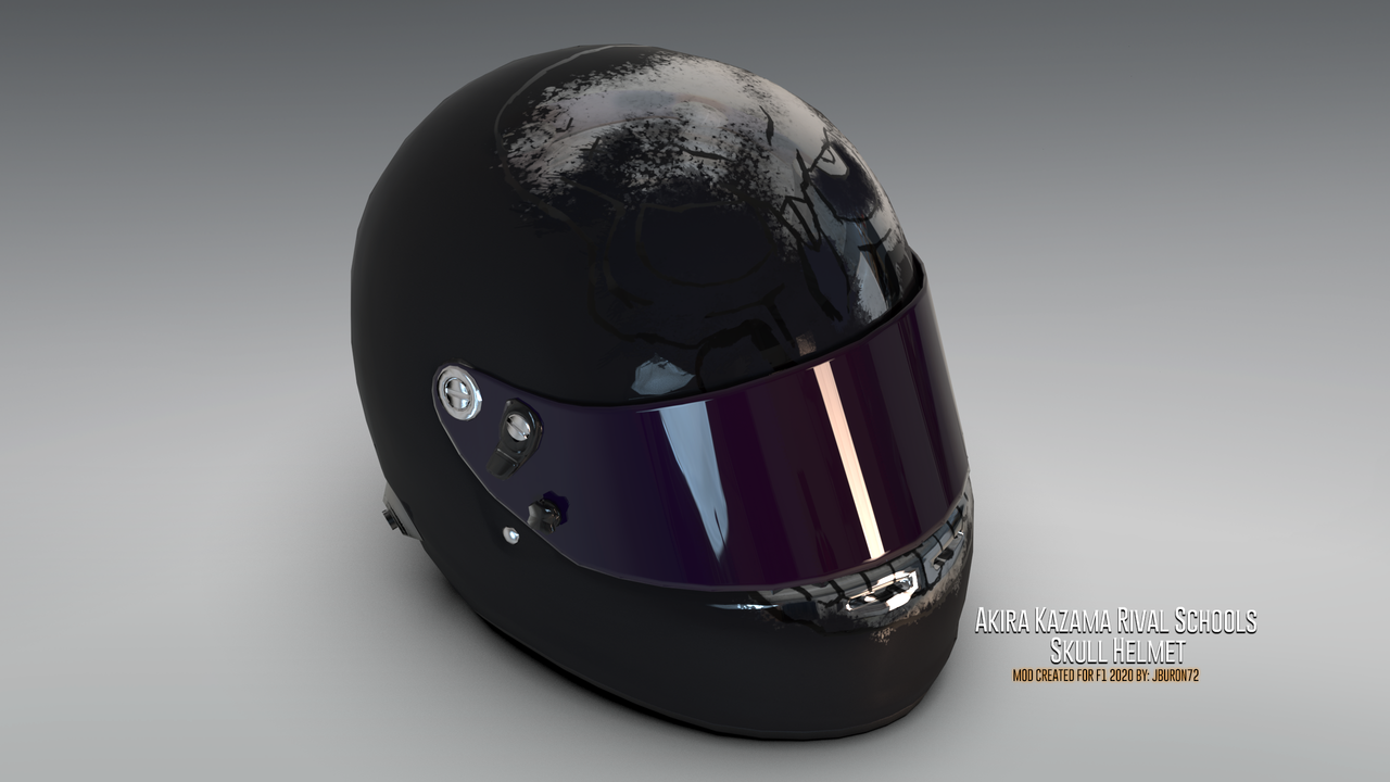 [F1_2021 Helmet] Akira Kazama Rival Schools -Cranium- 1_02 – When ...