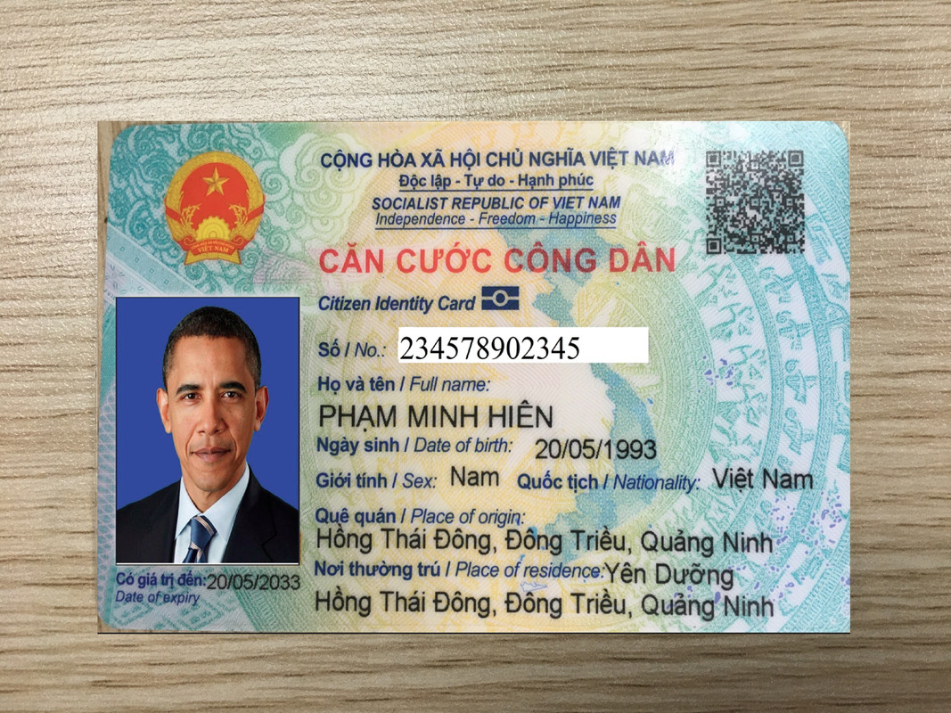 cccd mat truoc real — Postimages