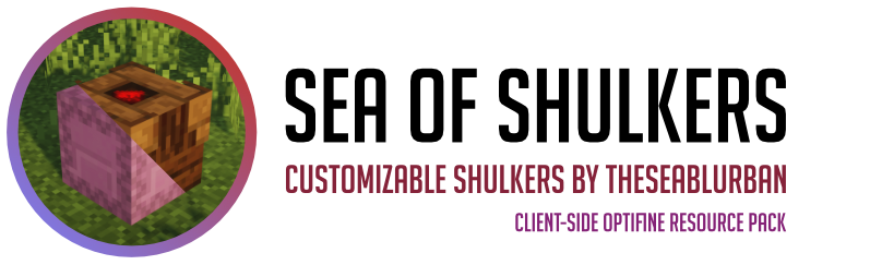 Sea of Shulkers - Customizible shulker boxes! (Over 1000 unique ...