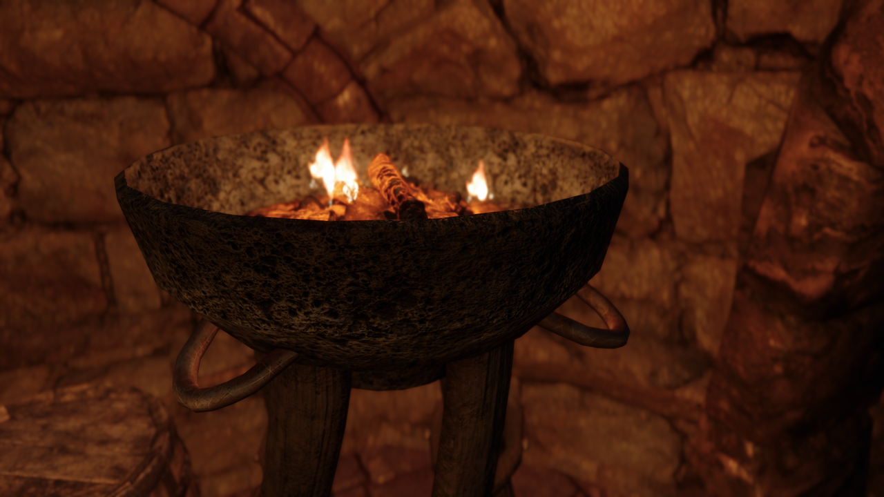 Halffaces - small edit of Cave Lamps at Skyrim Special Edition Nexus ...