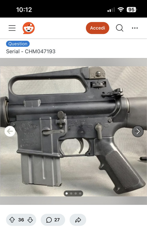 Colt MT6601/Match Target HBAR, serial number for when they transitioned ...