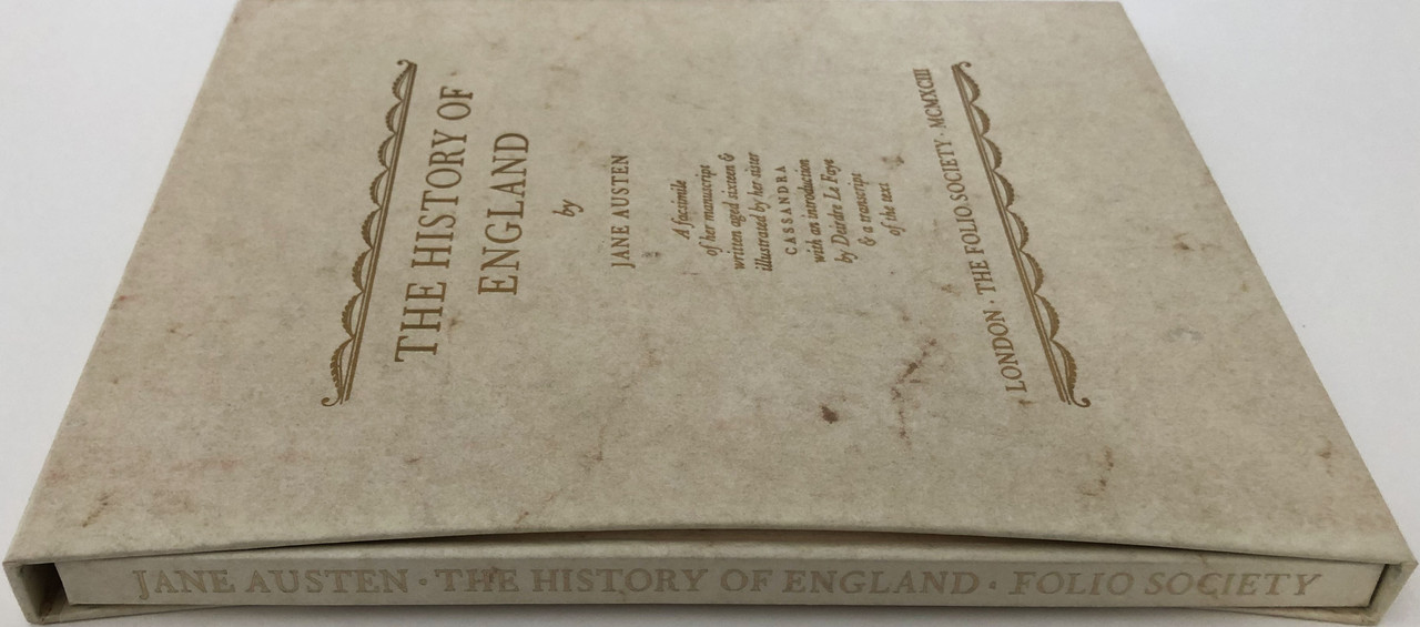 Folio Archives 7: The History of England by Jane Austen - 1993 | Folio ...