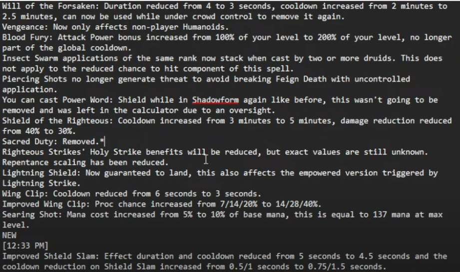 Patch 1.17.2 & Beyond — Class & Gameplay Changes - Page 13 - Turtle WoW
