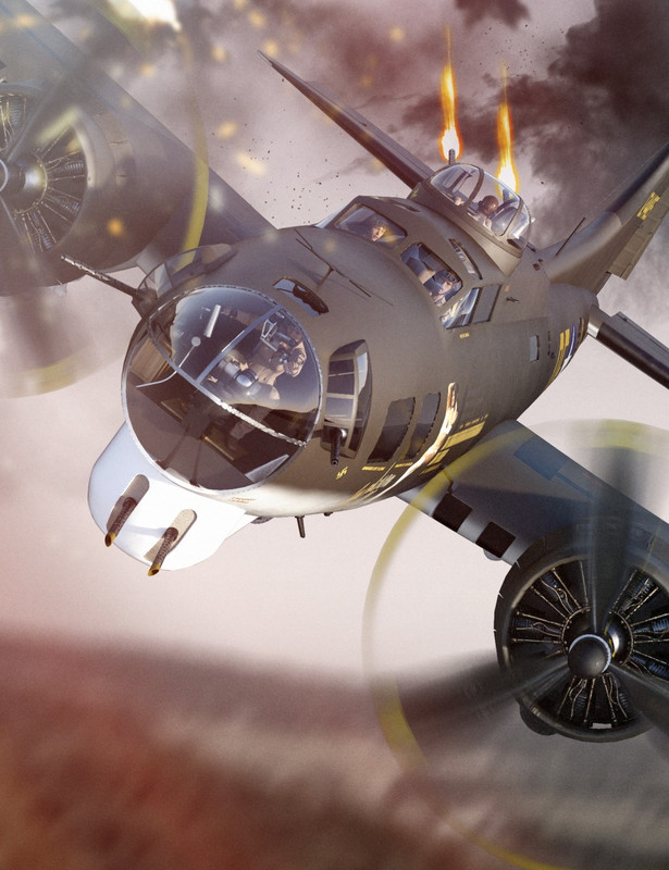 FW190 Warplane » TOPGFX | Daz3d Renderosity Poser 3D Stuff Free Download