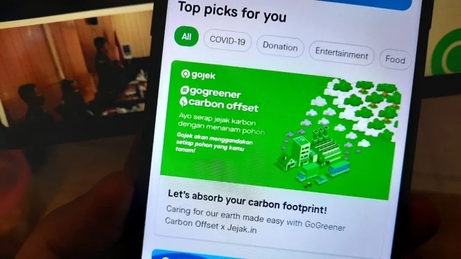 Gojek Luncurkan Fitur GoGreener Carbon Offset