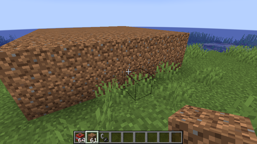 Dirt Bomb (hole filler) Minecraft Data Pack