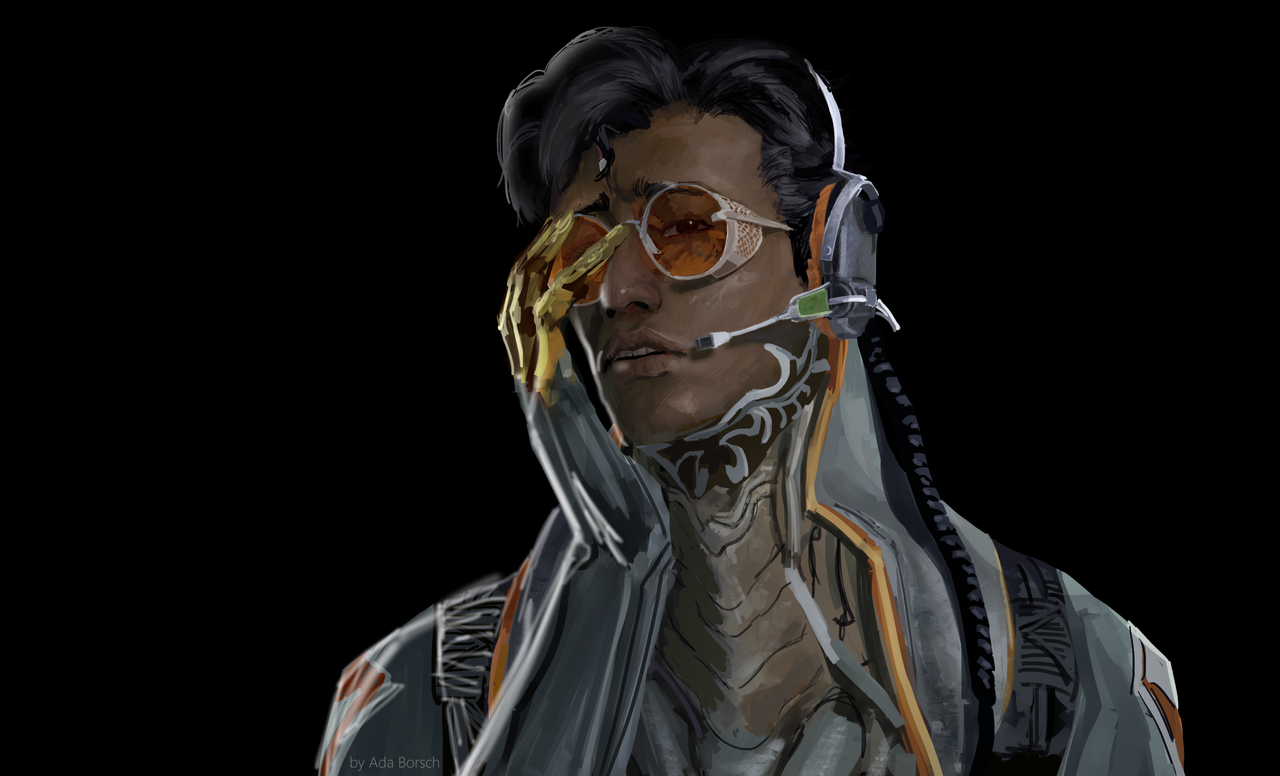 the lovely Amir fan art - Fan Art - Warframe Forums