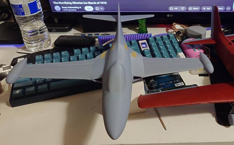 1/32 & 1/48 - Grumman F9F-2 Panther 3D printed kits by TT Modelworks ...