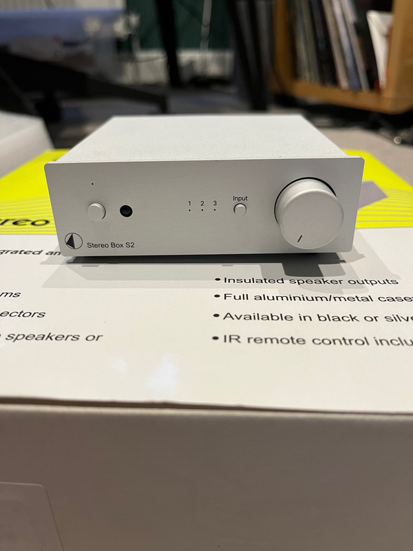 SOLD: Pro-Ject Stereo Box S2 Integrated Amplifier - Misc £ Discussions ...