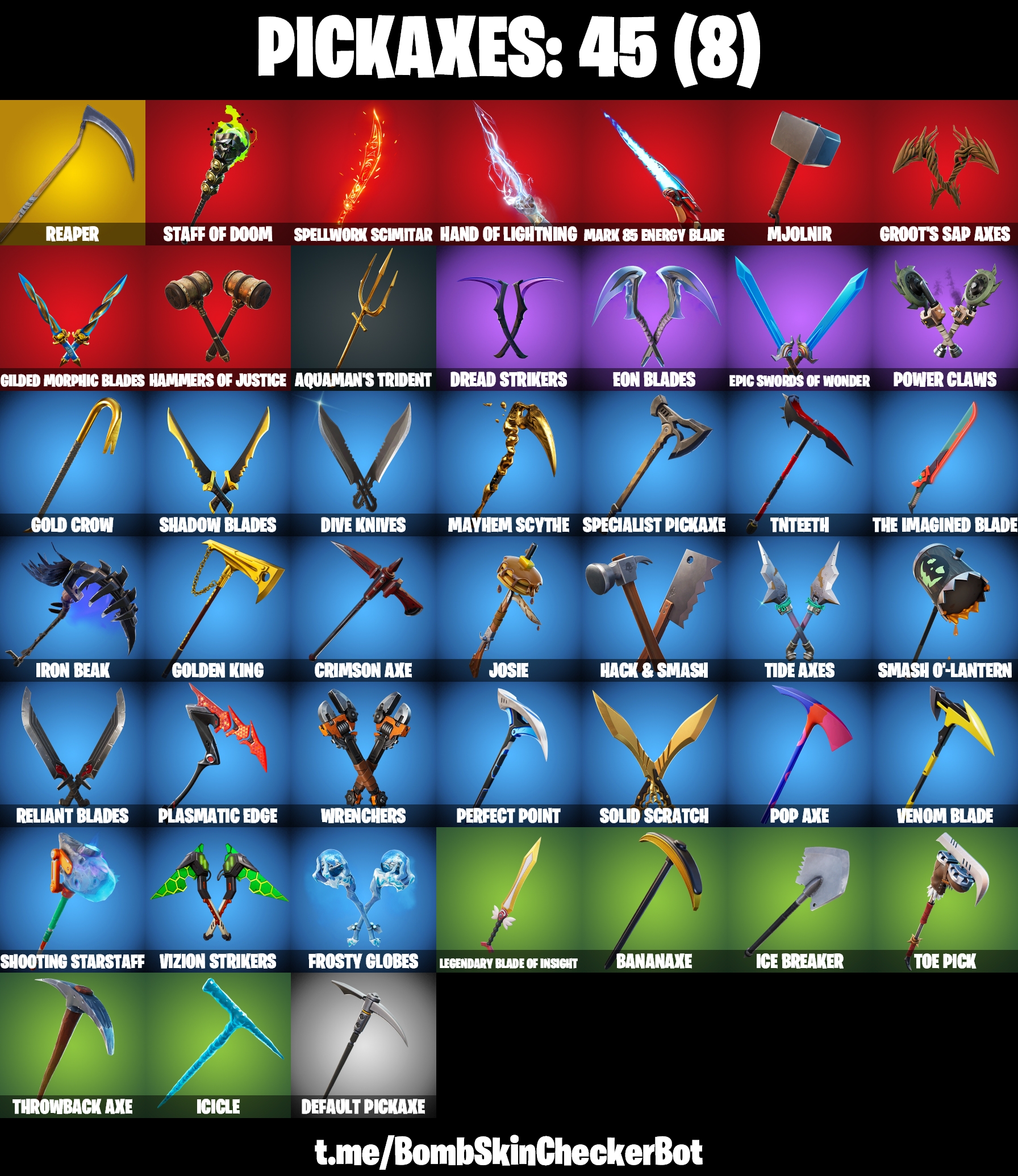 Pickaxes — Postimages