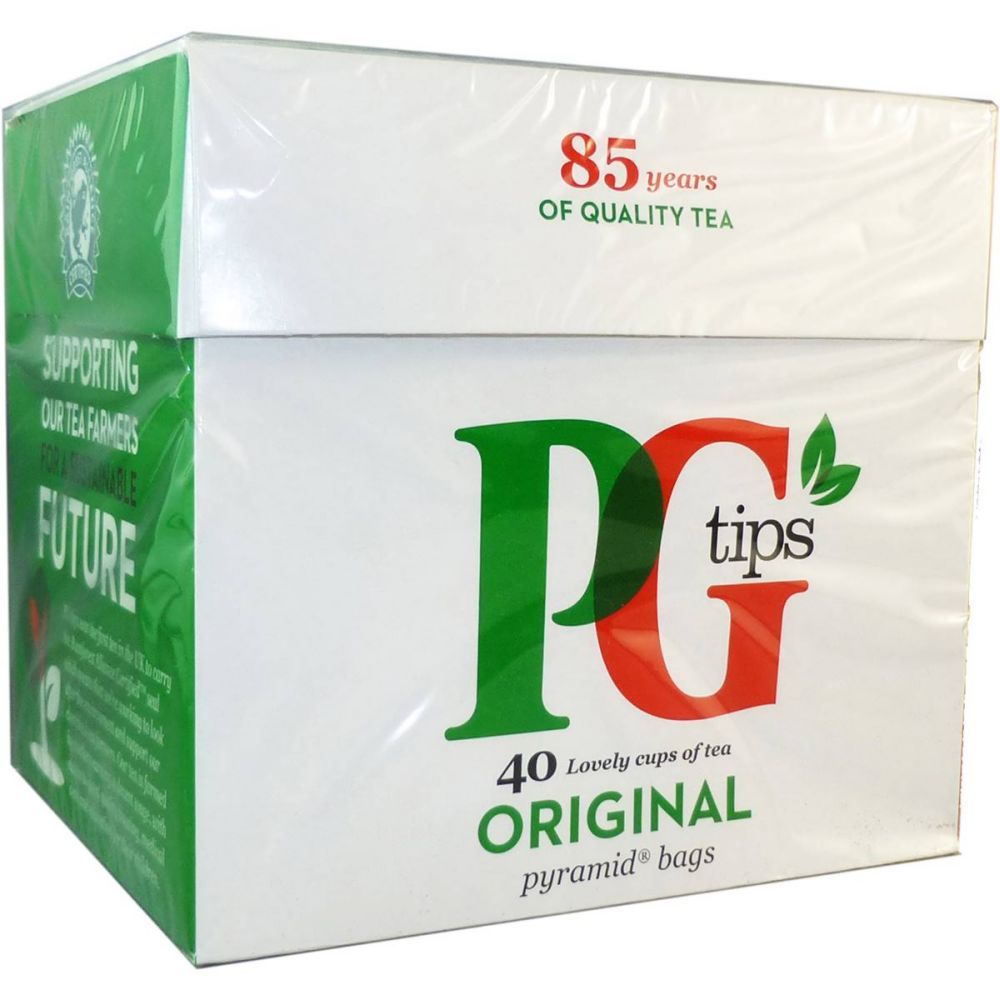PG Tips 40 Pyramid Bags 116g the original — Postimages