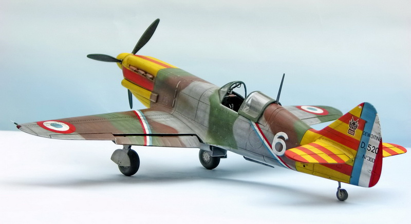 Azur Dewoitine D.520 1/32 - Ready for Inspection - Large Scale Planes