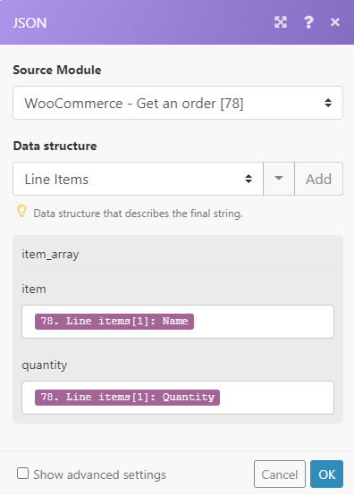 Convert Array To Json String R Integromat
