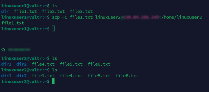 How To Use The Scp Command In Linux Vultr Docs