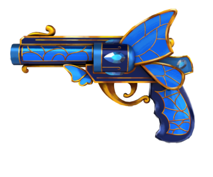 blue flutter gun gun - MVSD Item value - 123Demands