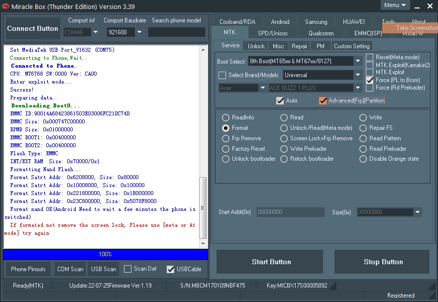 realme narzo 30(rmx3171) hang on logo done with miracle box - GSM-Forum