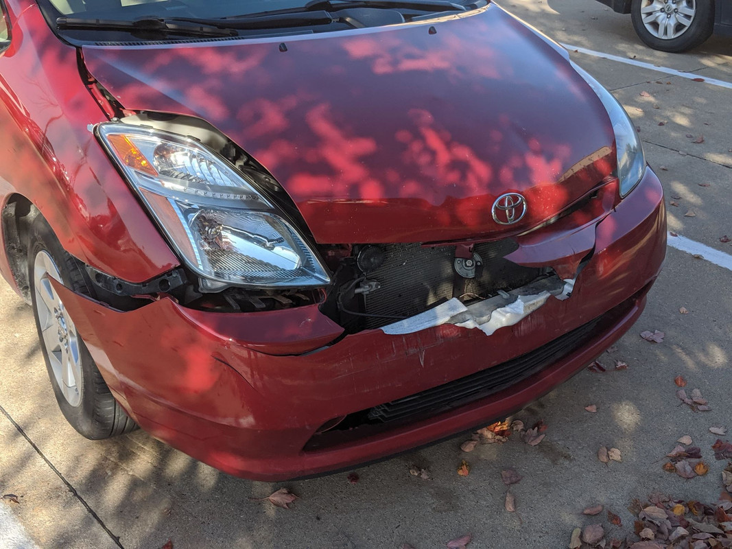 Wrecked my prius. | PriusChat