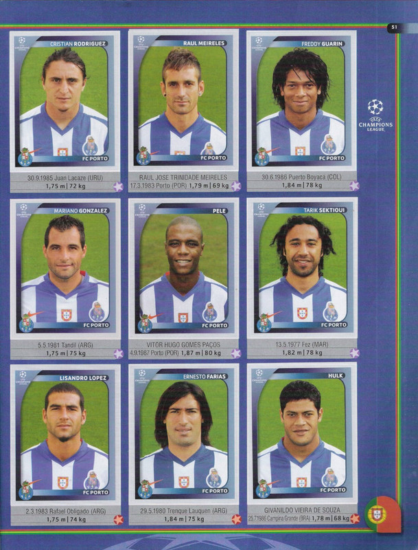 UEFA Champions League 2008 2009 Panini 53 — Postimages