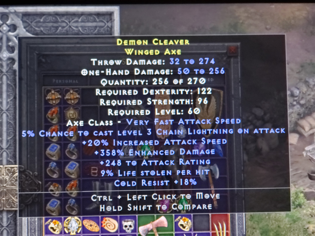 High Damage Throw Weapon - Topic - d2jsp