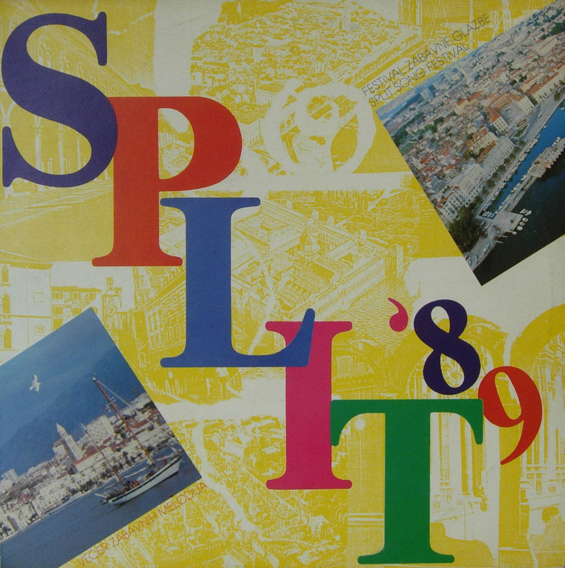 Split 89 Festival zabavne glazbe 1989 Pr — Postimages