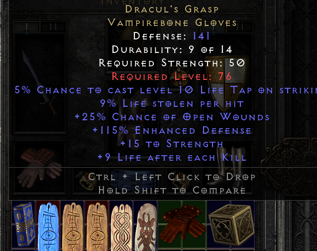 9/15 Dracul's Grasp - Topic - d2jsp