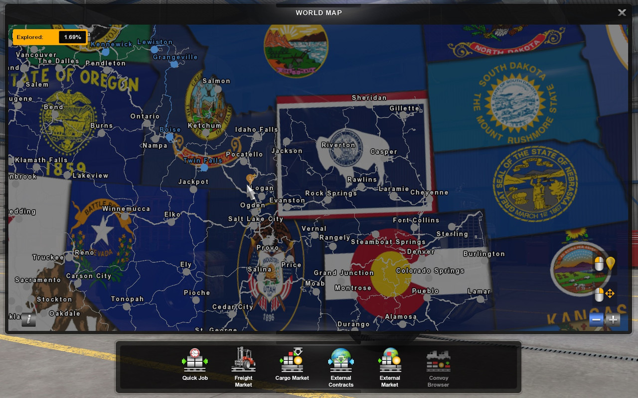 STATES FLAGS BACKGROUND - SCS Software