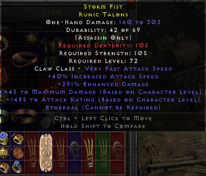 Gg Eth Fools Runic Talons - Topic - d2jsp