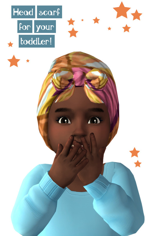 Head scarf For Toddlers - The Sims 4 Create a Sim - CurseForge