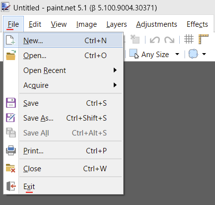 Feature request: Keyboard shortcut to exit on CTRL+Q - Paint.NET Discussion and Questions ...