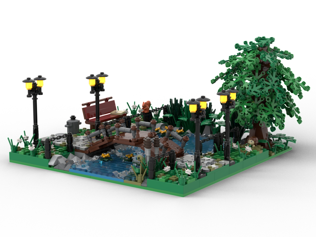 LEGO MOC Summer Park by legoprofi | Rebrickable - Build with LEGO