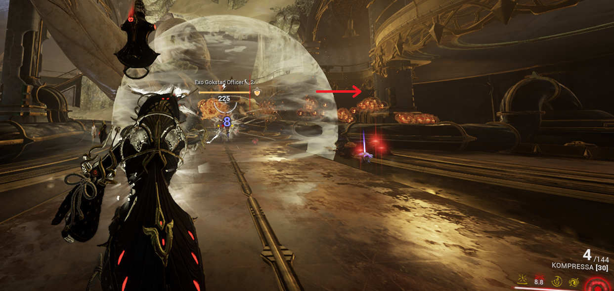 Magnetize deflects Kompressa bubbles. - General - Warframe Forums