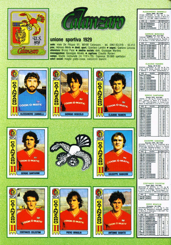 Calciatori 1981 1982 Panini 12 — Postimages