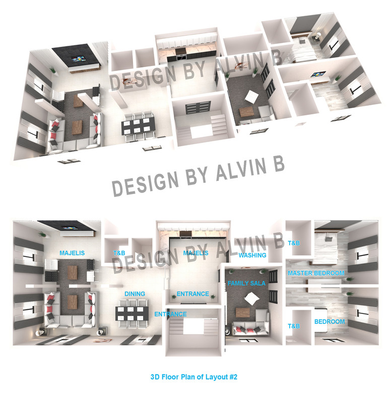 Agha Upper Floor 3 D Layout 3 Combi 2019 — Postimages